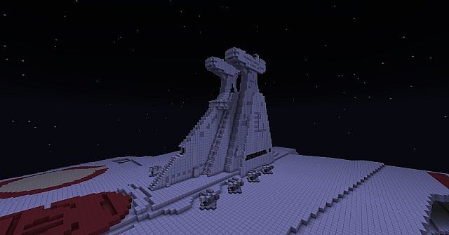 Star Wars Republic Attack Cruiser (To the Stars Project) Minecraft Map