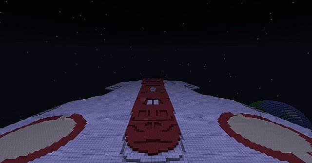 Star Wars Republic Attack Cruiser (To the Stars Project) Minecraft Map