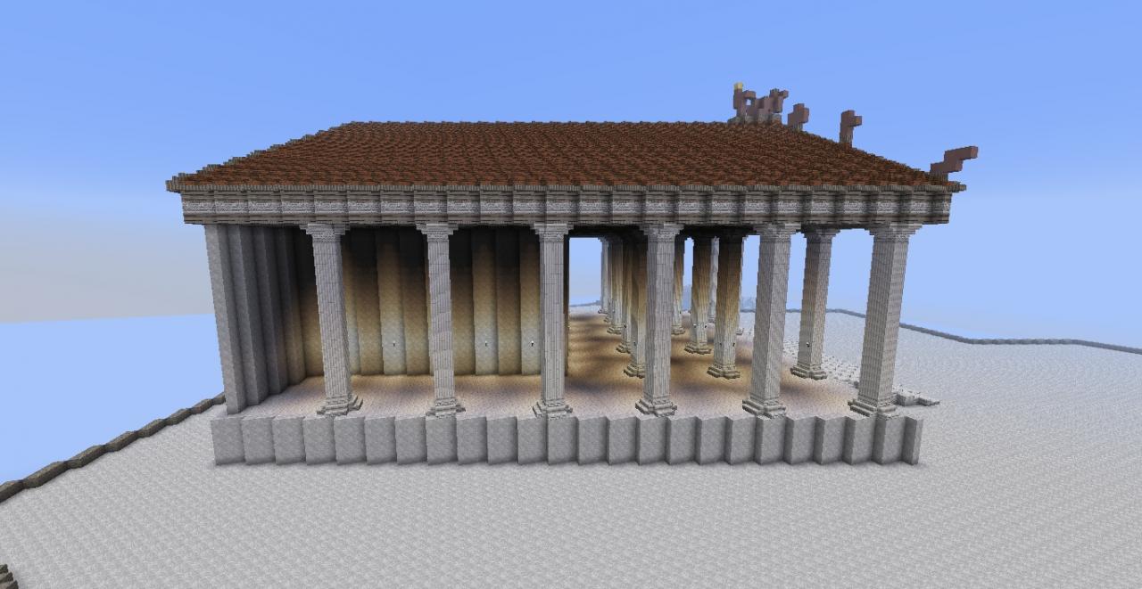 Temple of Jupiter Optimus Maximus Minecraft Map