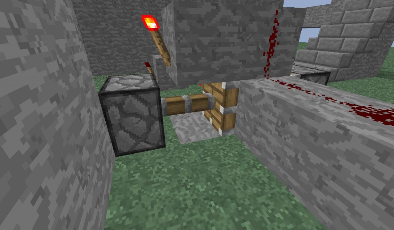 Bud Switch Hidden Door Minecraft Map