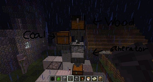 Generator Coal-Redstone Minecraft Map