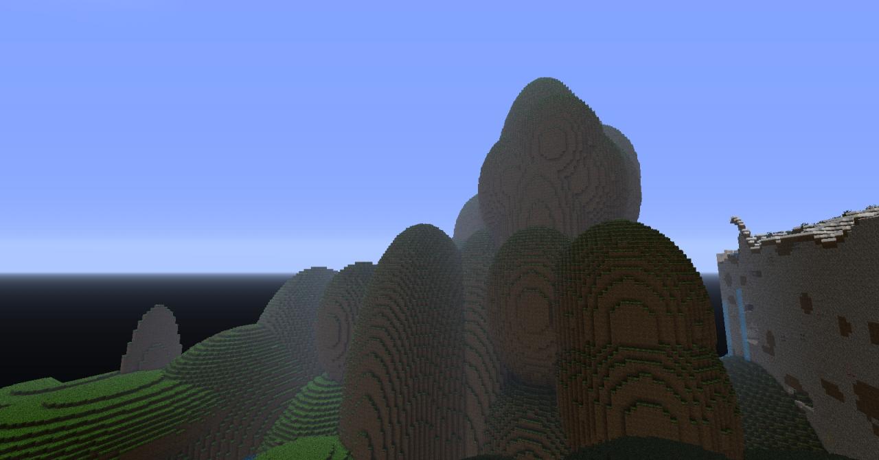 Extreme Terrain Custom Map 1 Minecraft Map