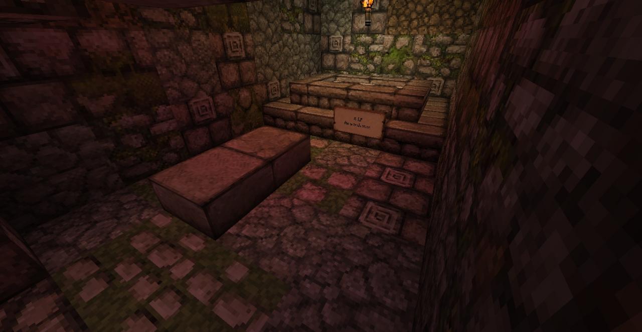 The Woods man's shack Minecraft Map