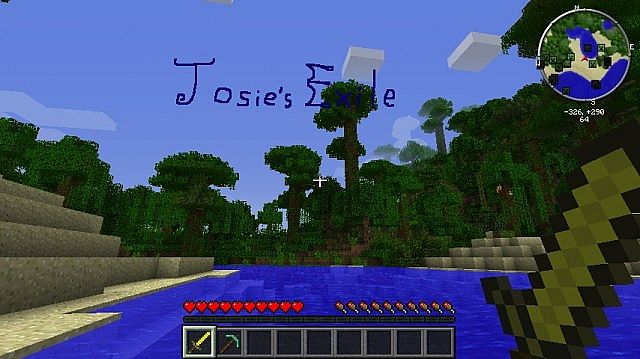 A minecraft tale of travelers and camaraderie pt.1 Josie's exile