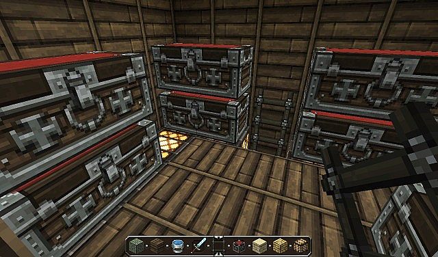 rustic forest hut Minecraft Map