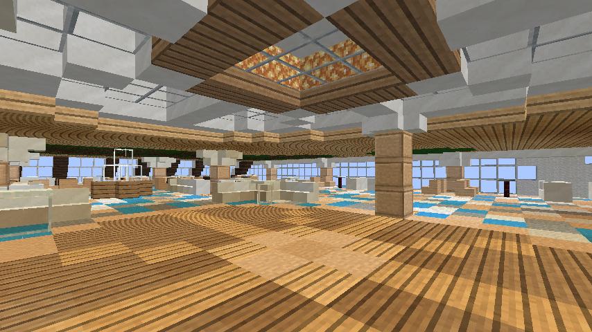 -Marina-Real Cruise Ship 1:1 Scale! Minecraft Map