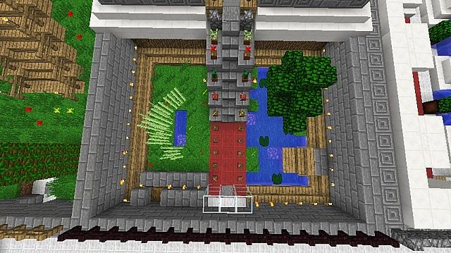 The Floating Fortress Minecraft Map