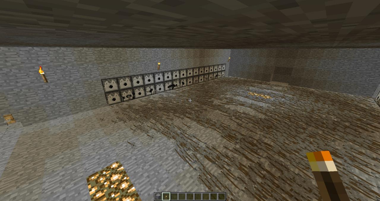 secret mountain piston base Minecraft Map