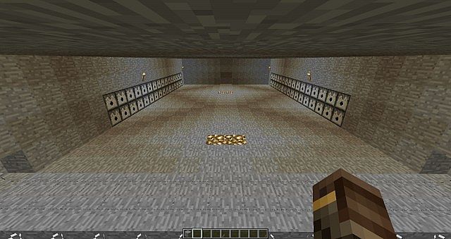 secret mountain piston base Minecraft Map