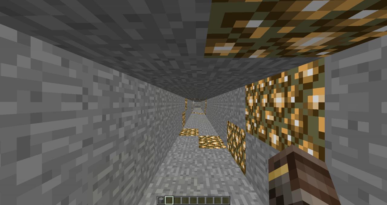 secret mountain piston base Minecraft Map