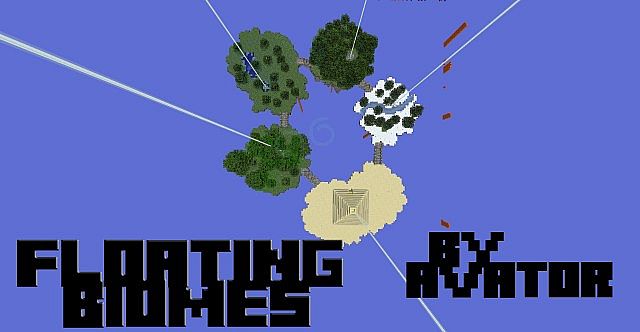Floating Biomes Minecraft Map