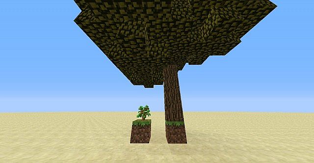 Mini game tree stacer Minecraft Map