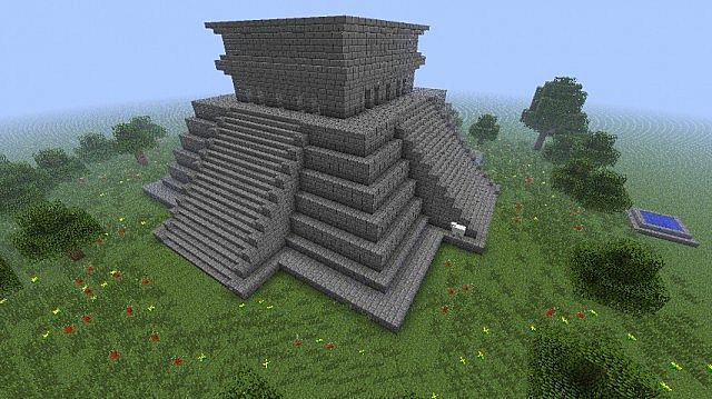 Mayan Pyramid Minecraft Map