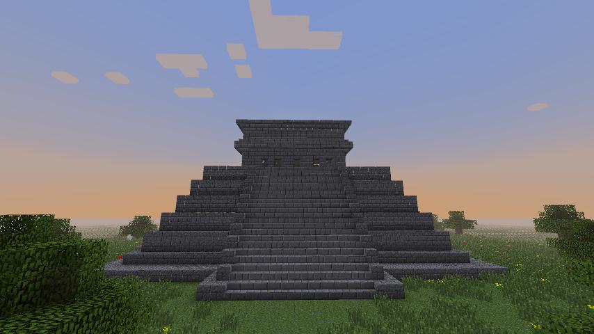 Mayan Pyramid Minecraft Map