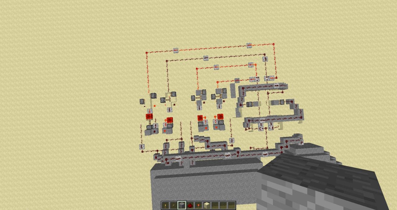 Combination lock Minecraft Map