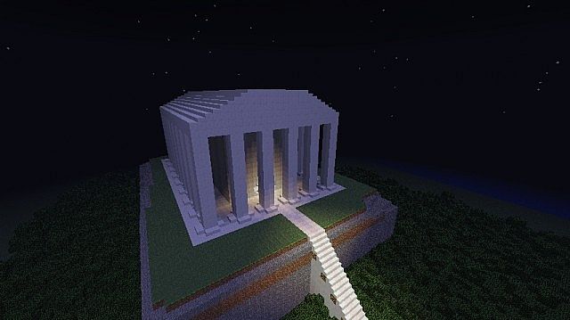 Ancient Greece Parthenon Minecraft Map