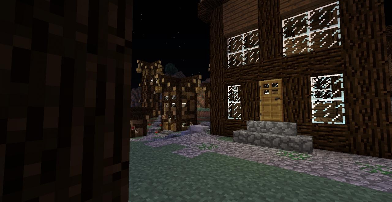 Dwarf stronghold w/ village Minecraft Map