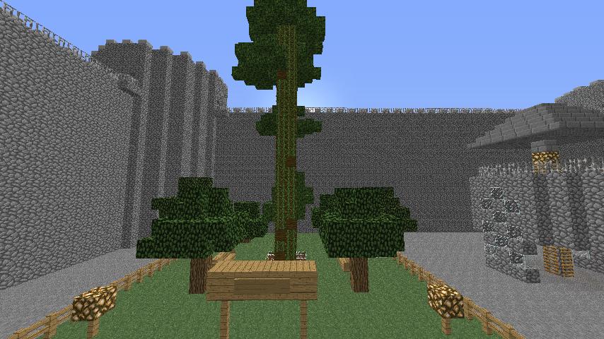 The random castle Minecraft Map