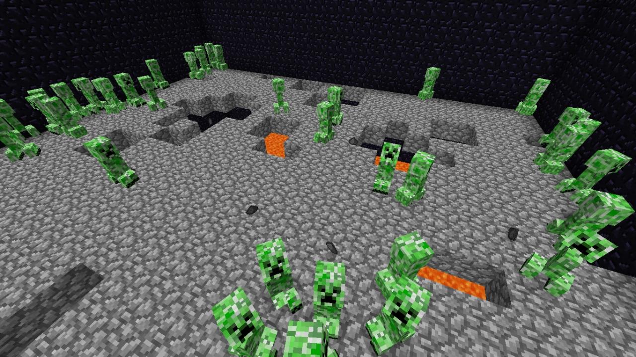 Creeper Survival Minecraft Map