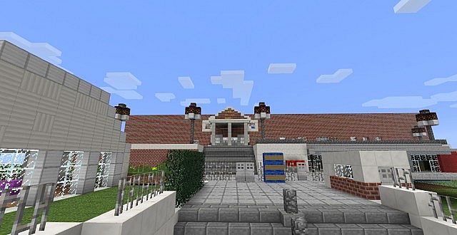An Institute / For playing survival / Not finished Minecraft Map