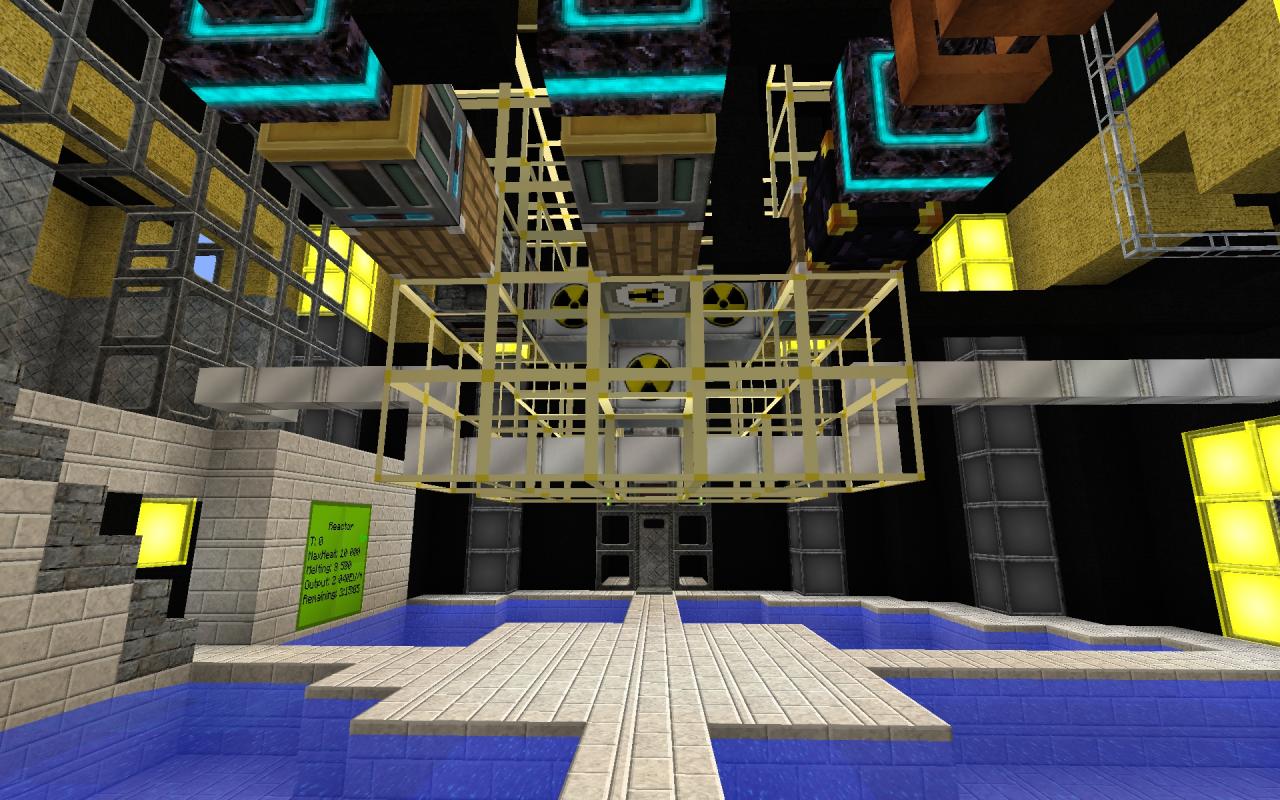 Automated Reactor 2040 Output (tekkit Lite) Minecraft Map