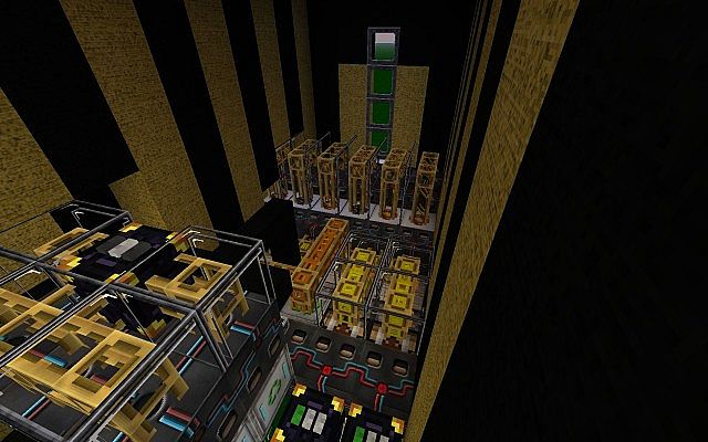 Automated Reactor 2040 Output (tekkit Lite) Minecraft Map