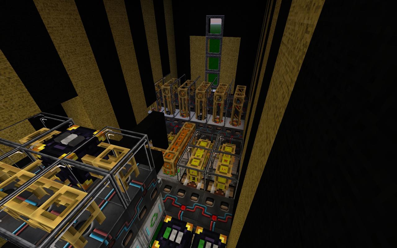 Automated Reactor 2040 Output (tekkit Lite) Minecraft Map