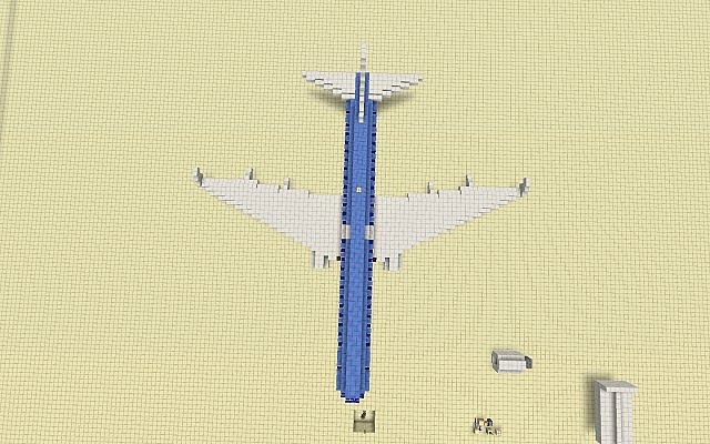 KLM CityHopper Embraer 190 Minecraft Map