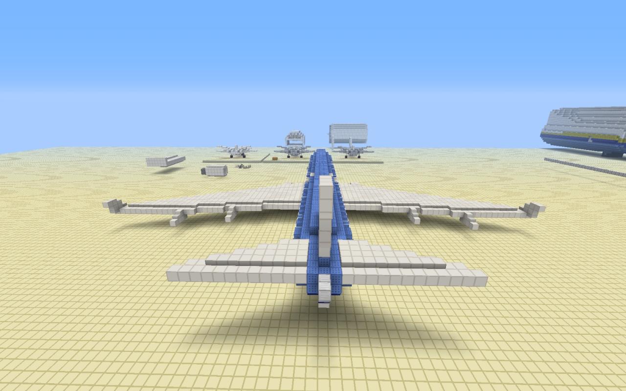 KLM CityHopper Embraer 190 Minecraft Map