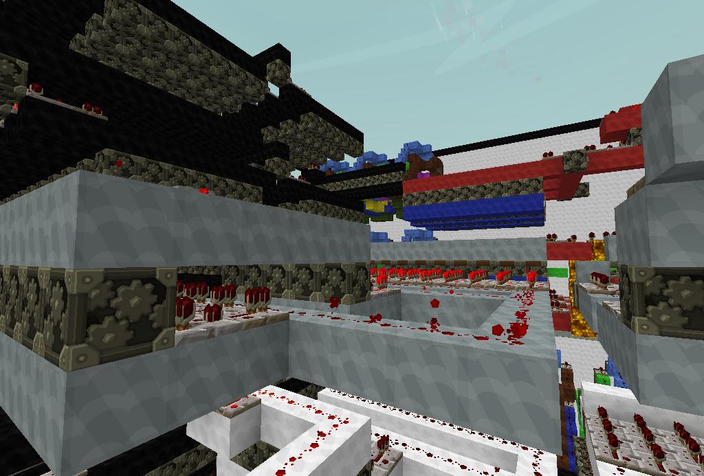 Advanced Calculator (pop reel!) [+,-,x,0-999] -by Drakonslof Minecraft Map