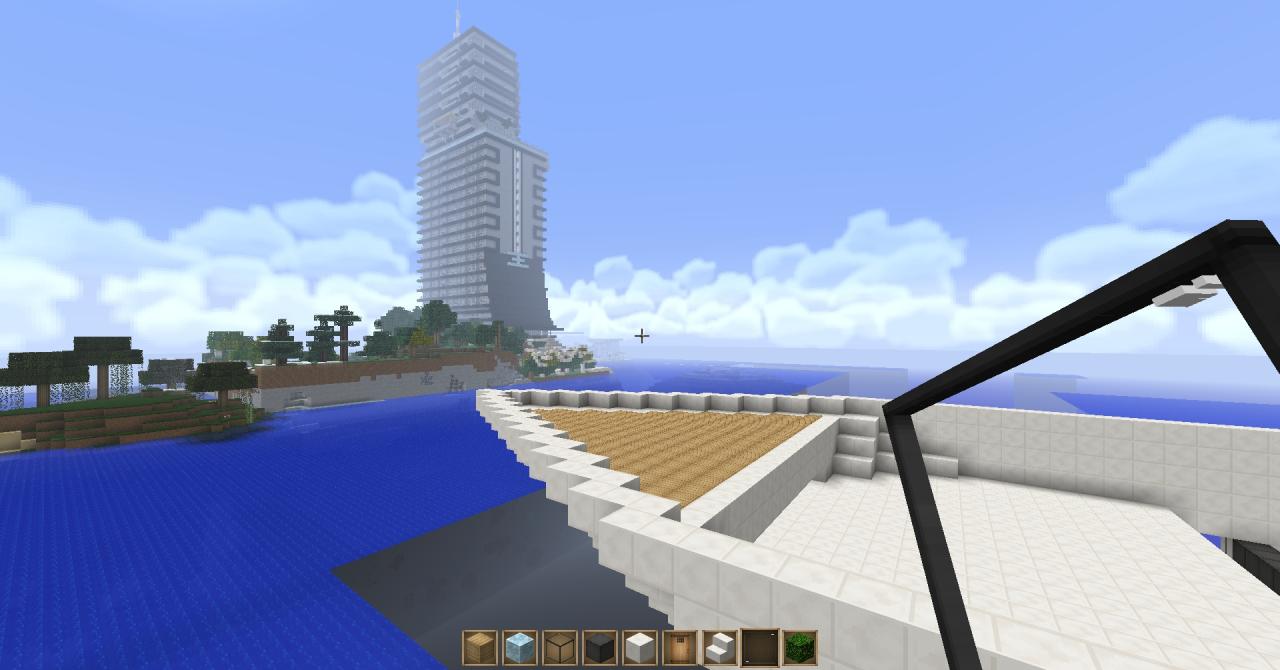 BeachTown 1.5 Update Minecraft Map
