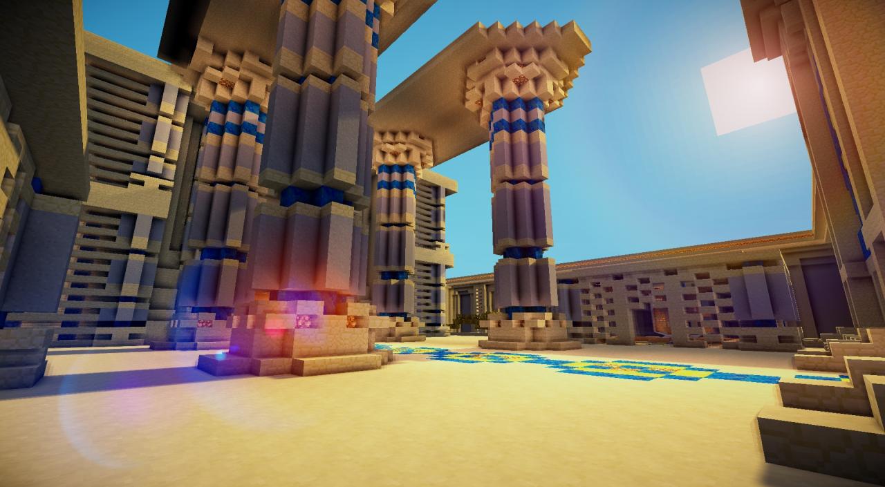 Egyptian city Minecraft Map