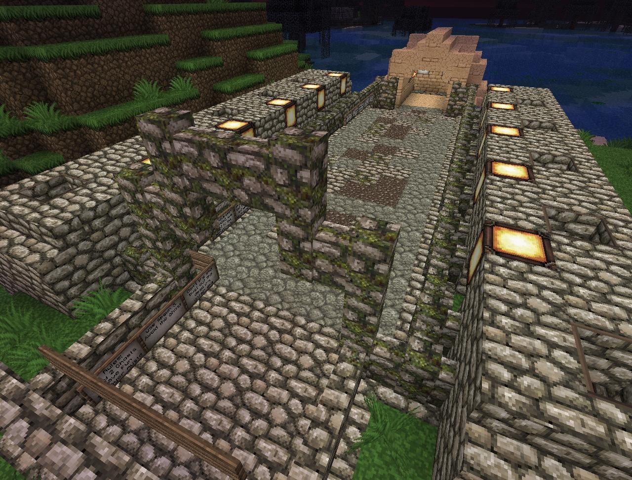 Break Out Minecraft Map