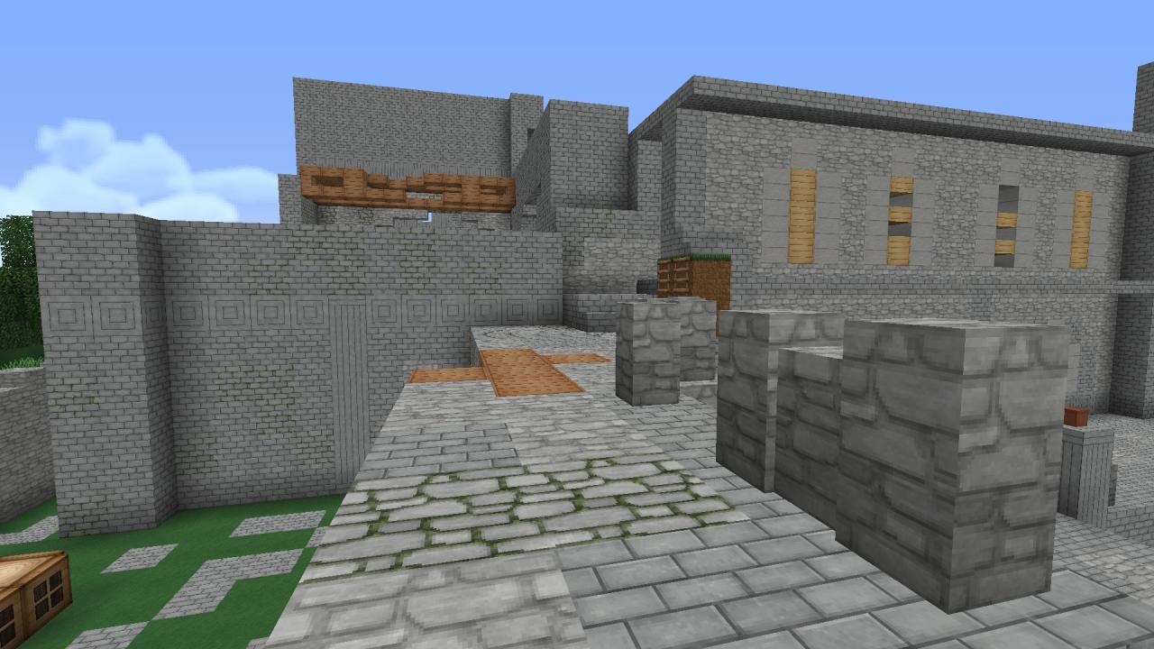 Uncharted 3 - The Chateau (PvP Map) Minecraft Map