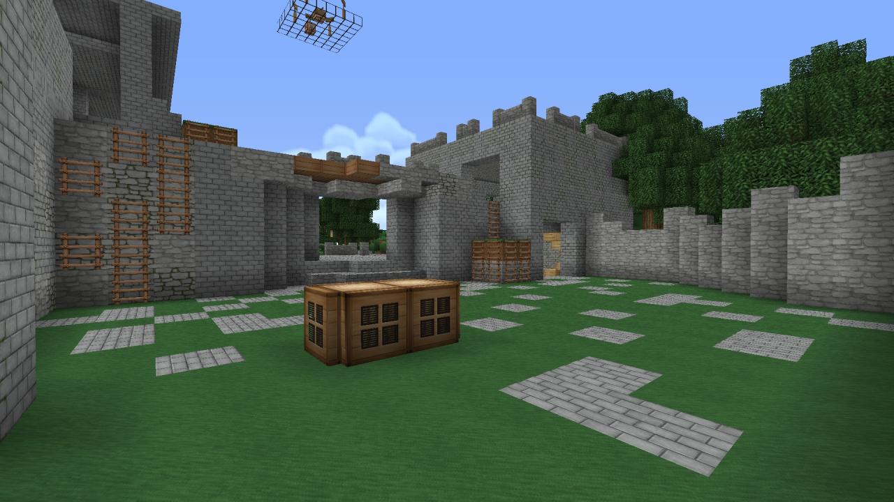 Uncharted 3 - The Chateau (PvP Map) Minecraft Map