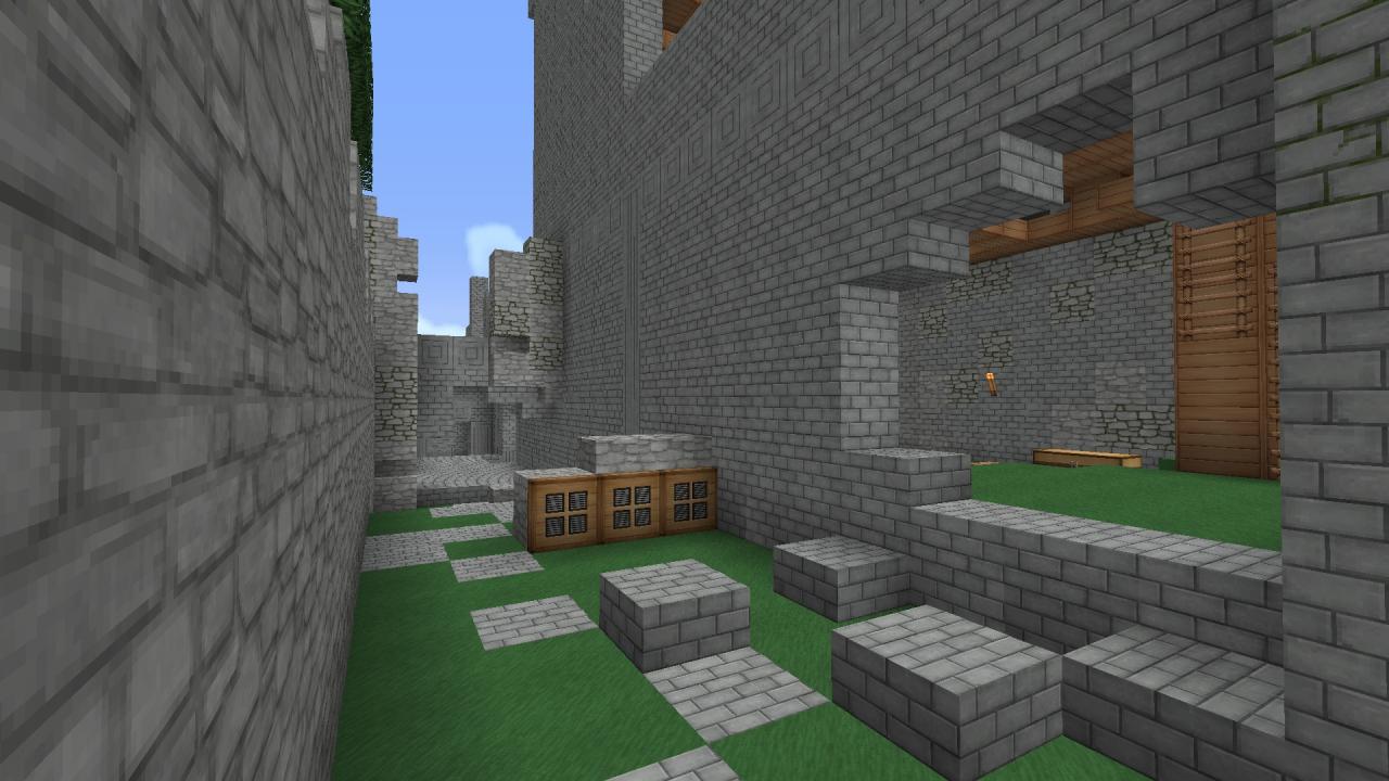 Uncharted 3 - The Chateau (PvP Map) Minecraft Map