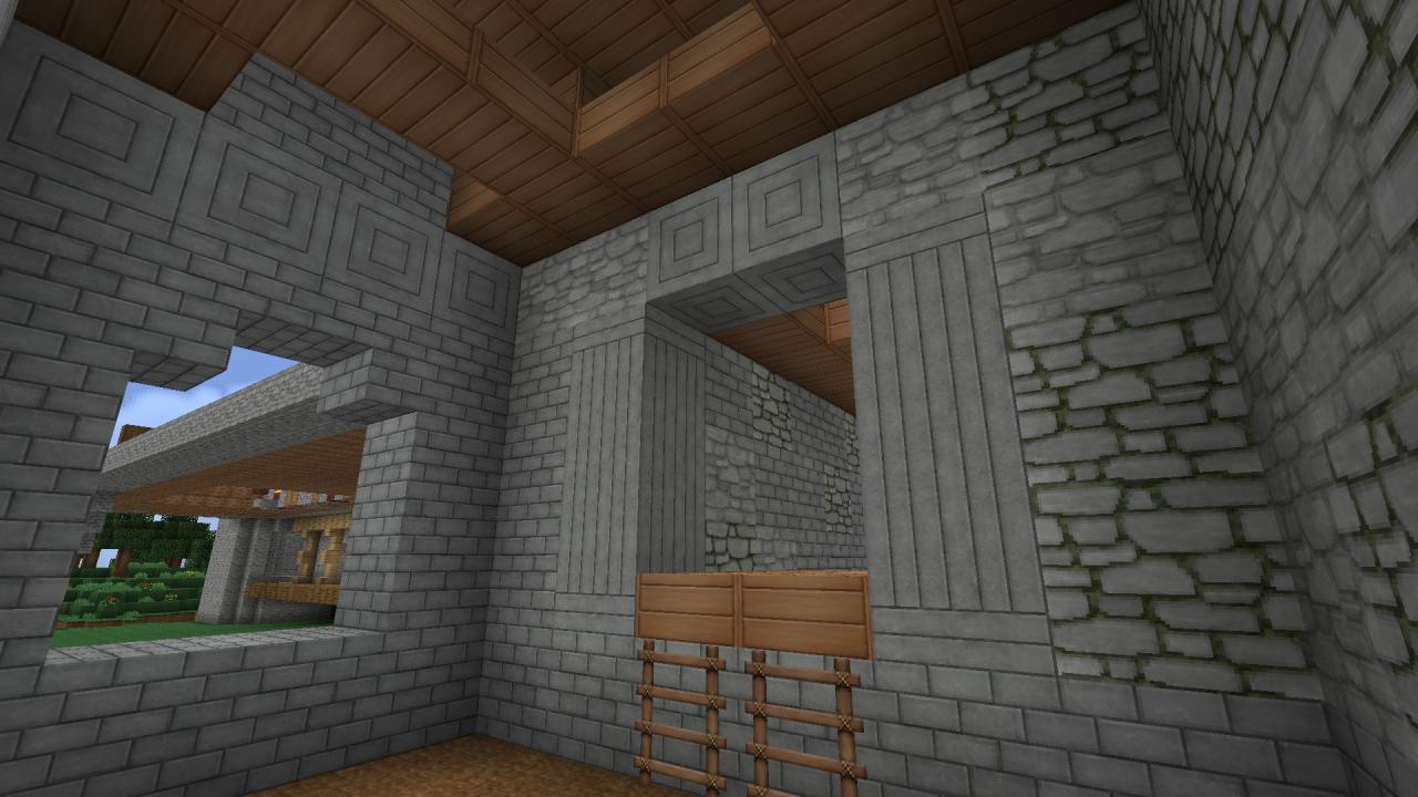 Uncharted 3 - The Chateau (PvP Map) Minecraft Map