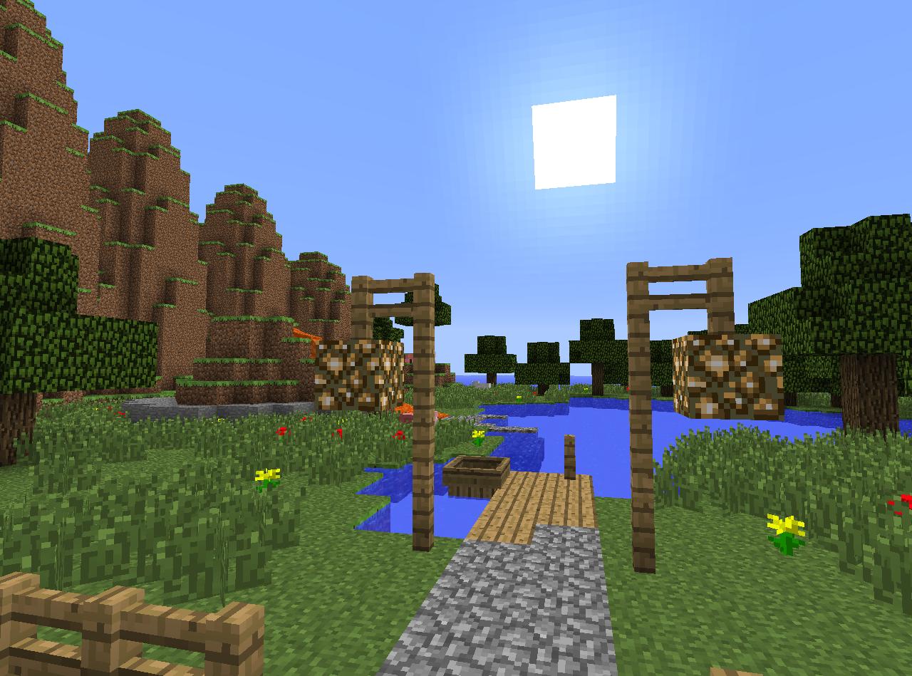 Island in the middle of the ocean Minecraft Map