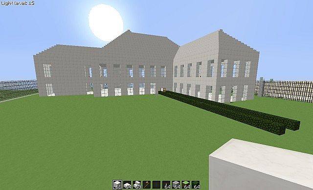 Quartz mansion Minecraft Map