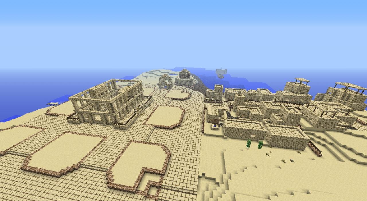 Pootycraft: Egyptian City Minecraft Map