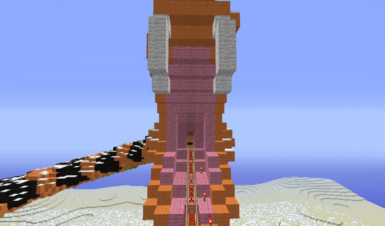 Snake Coaster! (New Account!) Minecraft Map