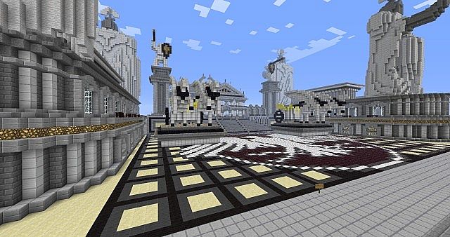 Epic Server Spawn Minecraft Map