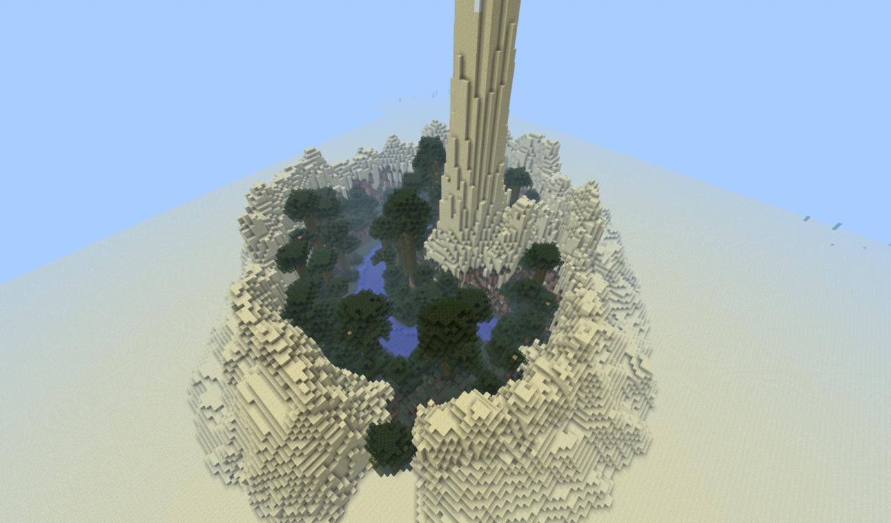 Desert Oasis Minecraft Map