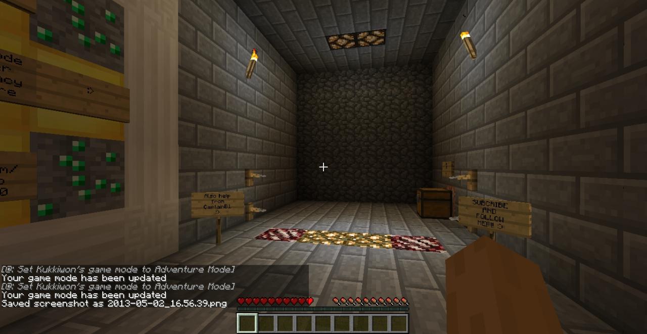 Mine, Dig, Break Minecraft Map