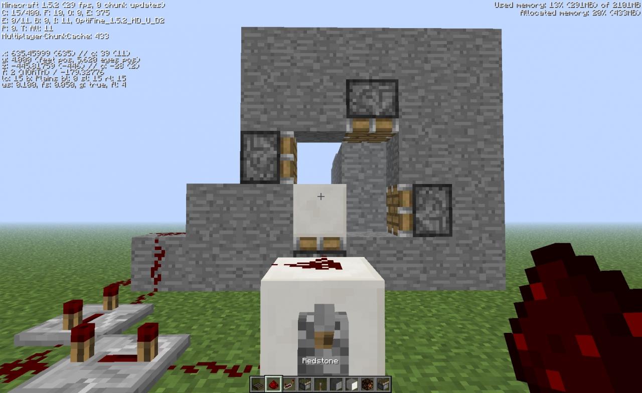 Block Pusher: Redstone (Pistion) Logic Minecraft Project