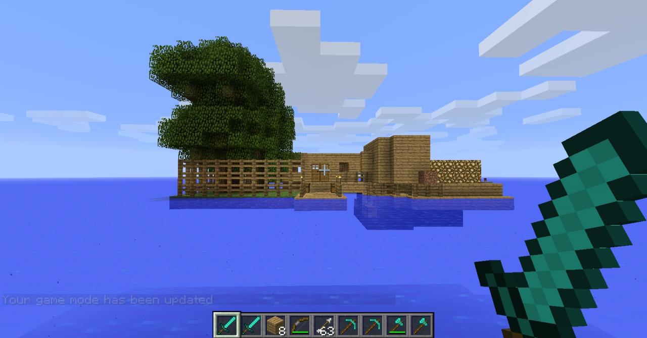 WaterBlock Minecraft Map