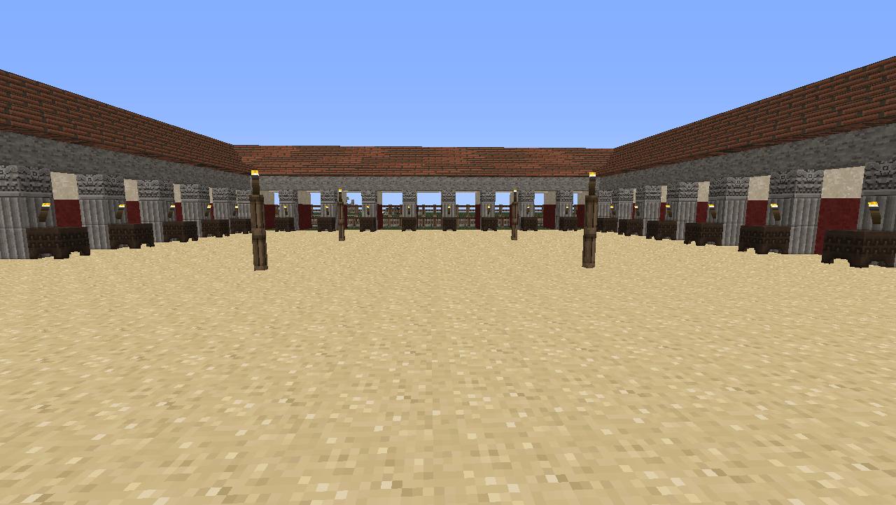 Roman Stables-1.6 Ready! Minecraft Map