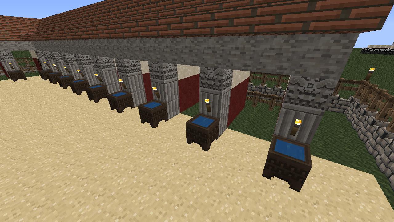 Roman Stables-1.6 Ready! Minecraft Map