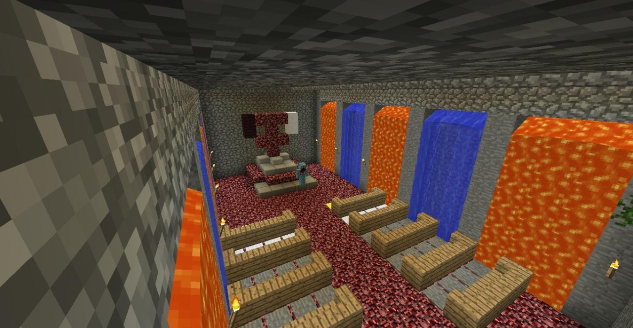 Nether Temple Minecraft Map