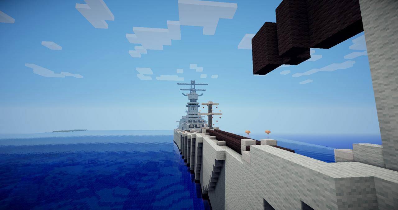 USS Iowa [BB-61] Minecraft Map
